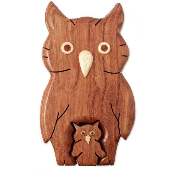 Animal Shaped boxes Tagged "Owl Box" - An American Craftsman