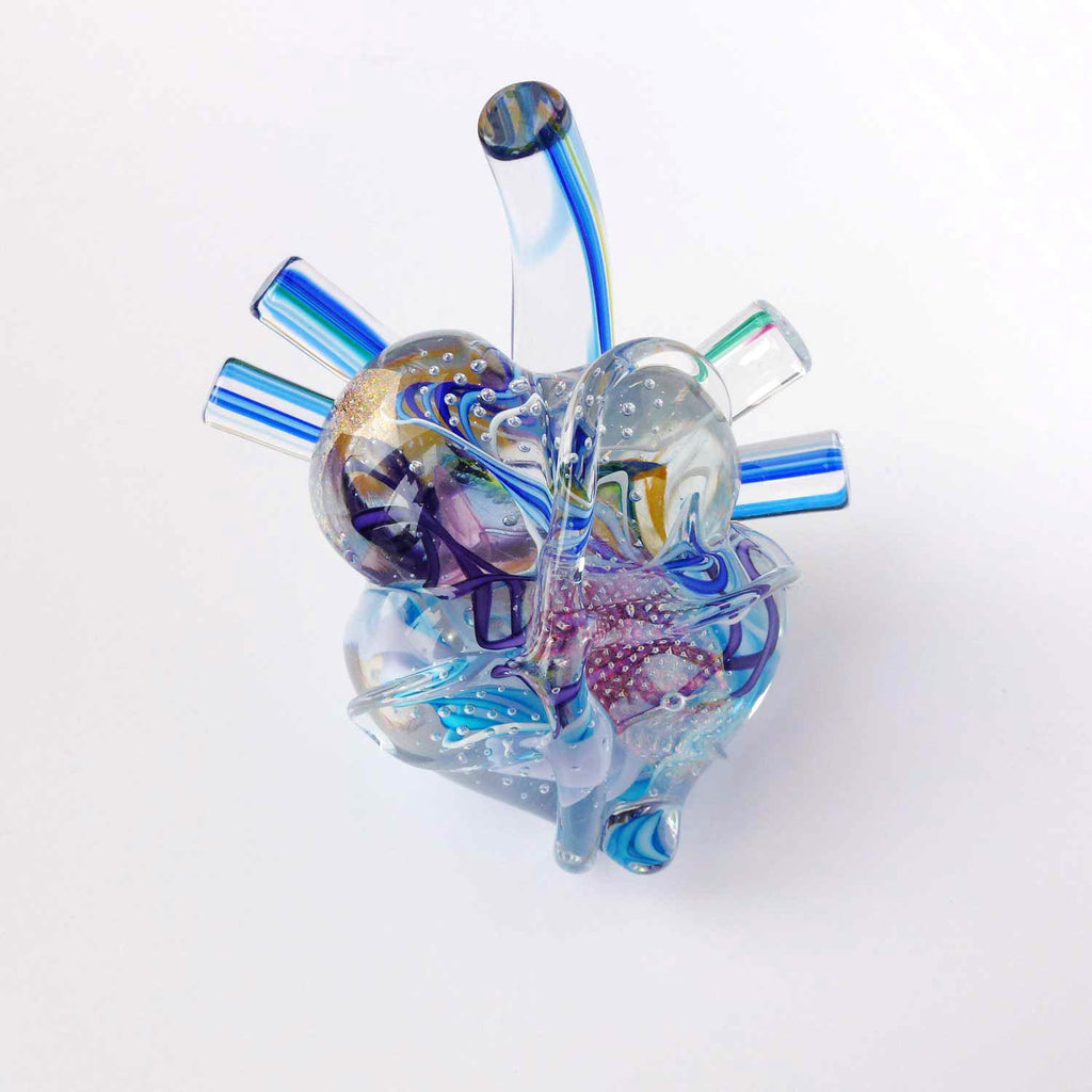 Anatomical Glass Human Heart - An American Craftsman