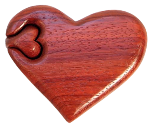 Heart Puzzle Box - An American Craftsman