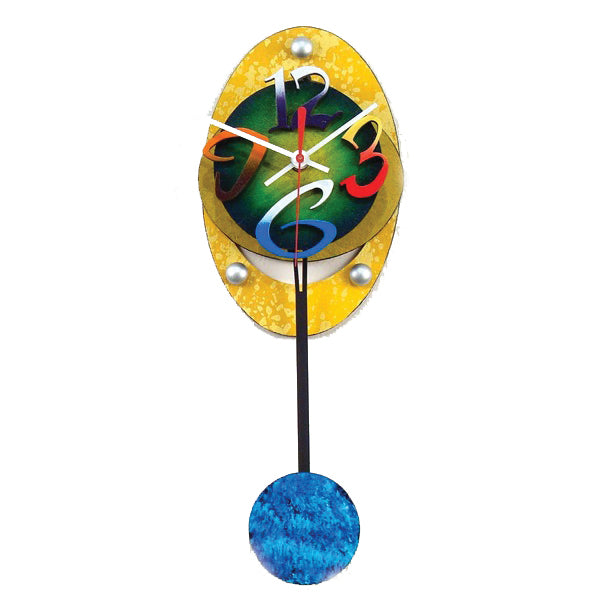 Oval 4 Clock David Scherer - An American Craftsman