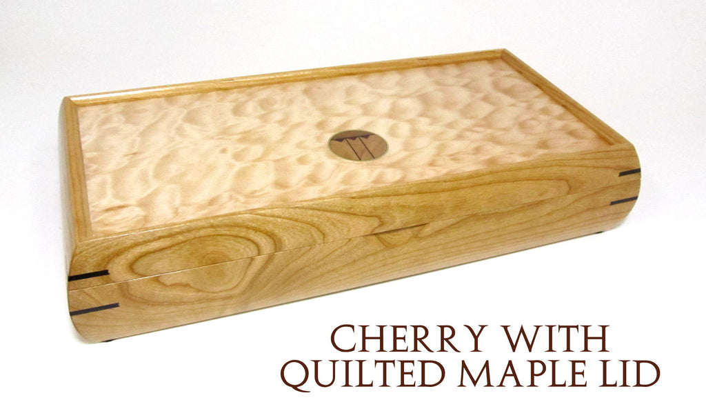 Valet Box With Rounded Sides - An American Craftsman