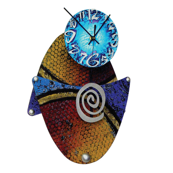 Stick Blue Clock David Scherer - An American Craftsman