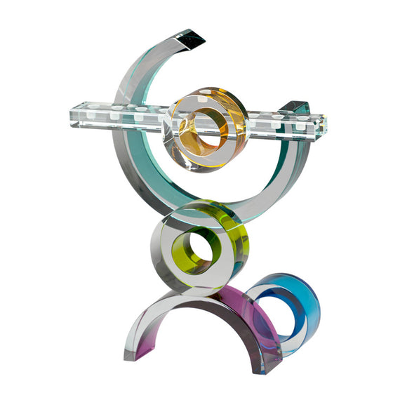 Small Ring of Light Sculpture Shardz by Fay Miller | An American Craftsman
